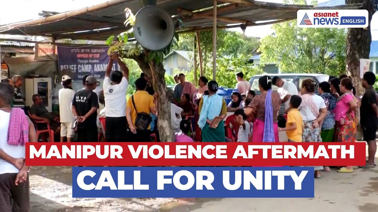 Manipur Violence Aftermath: Displaced Families in Imphal Relief Camp ...