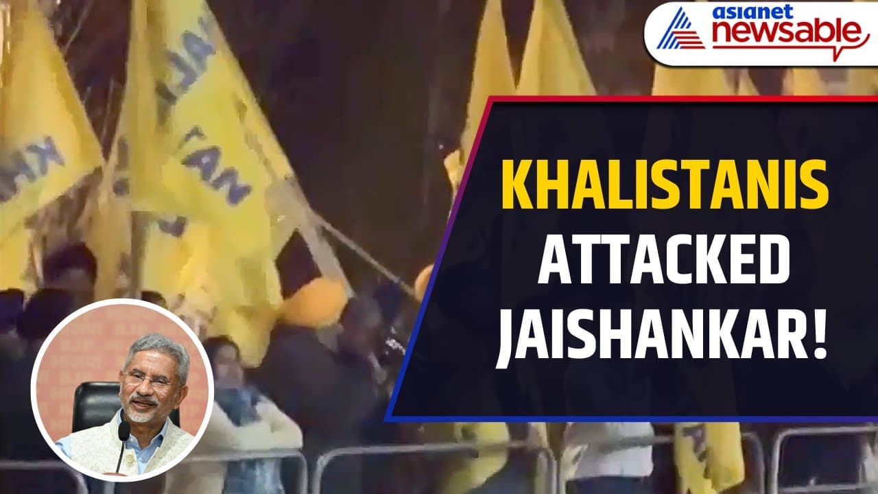 Khalistani Extremist Attempts Attack on Jaishankar in London, Tears ...