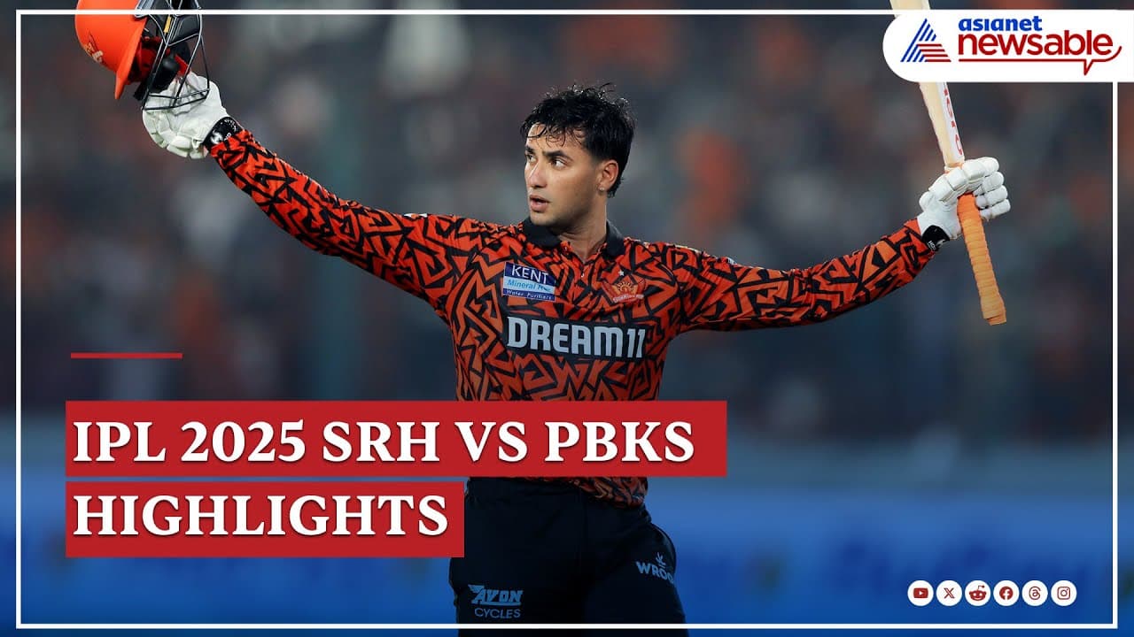 IPL 2025 SRH vs PBKS Highlights | Abhishek Sharma's Record-Breaking 141 Powers Historic Chase ...