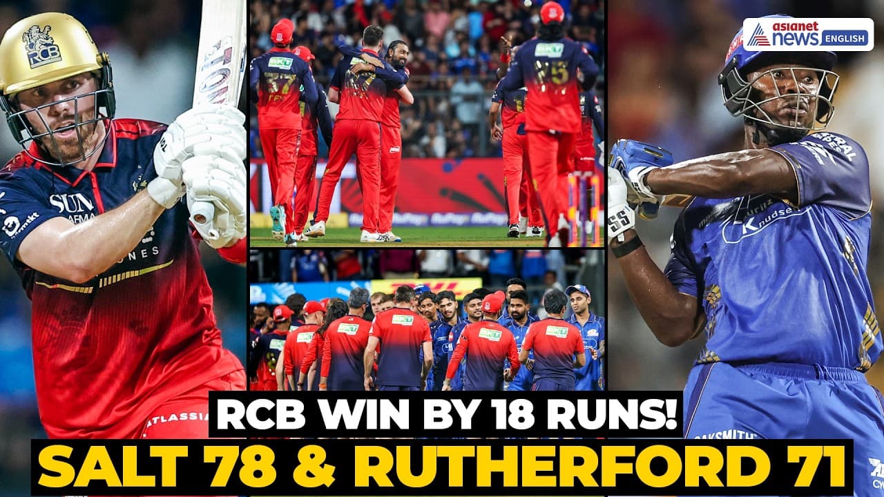 RCB vs MI Highlights: Patidar, Salt, Kohli sparkle as RCB crush MI by ...