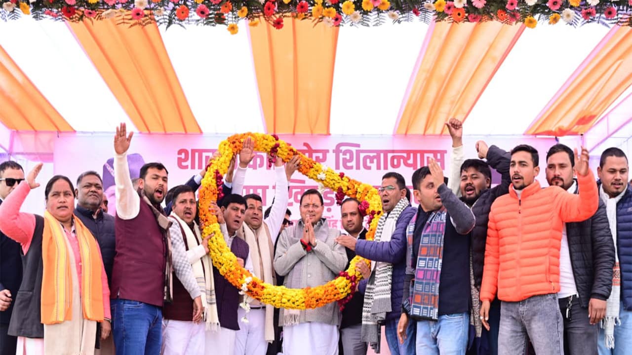Uttarakhand CM launches development projects worth over ₹500 crore ...
