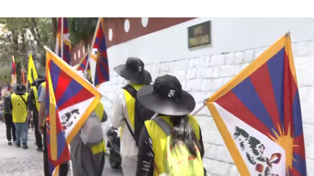 Tibetans' month-long 'Black Hat March' to Delhi protests 'genocide ...