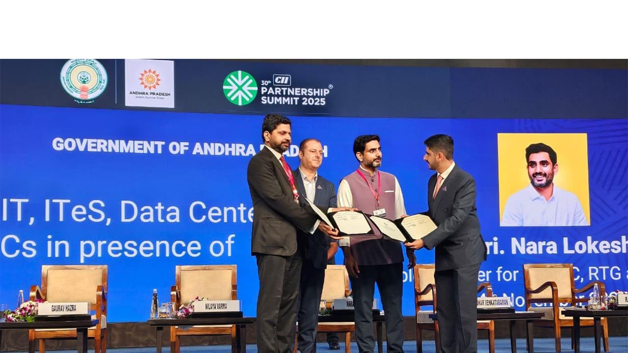 Anant Raj Cloud signs MoU with Andhra Pradesh to invest Rs 4,500 crore ...