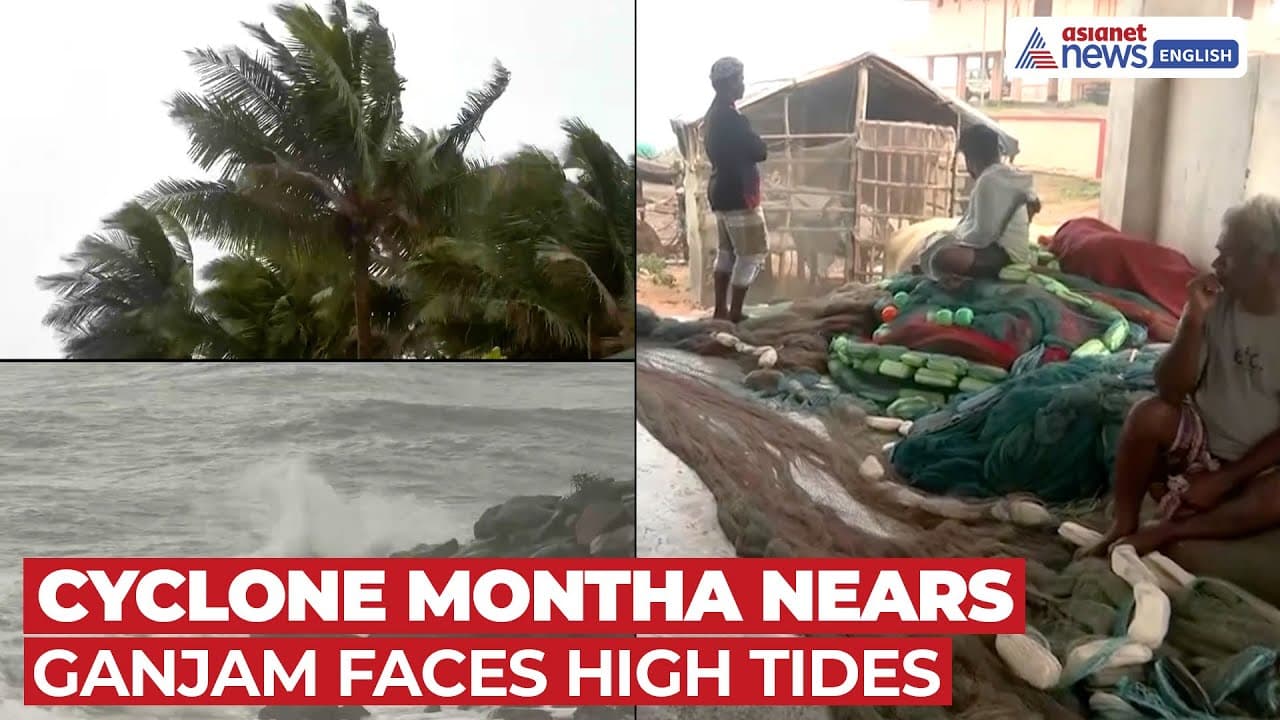 Odisha’s Ganjam Braces For Cyclone Montha, High Tides & Strong Winds ...
