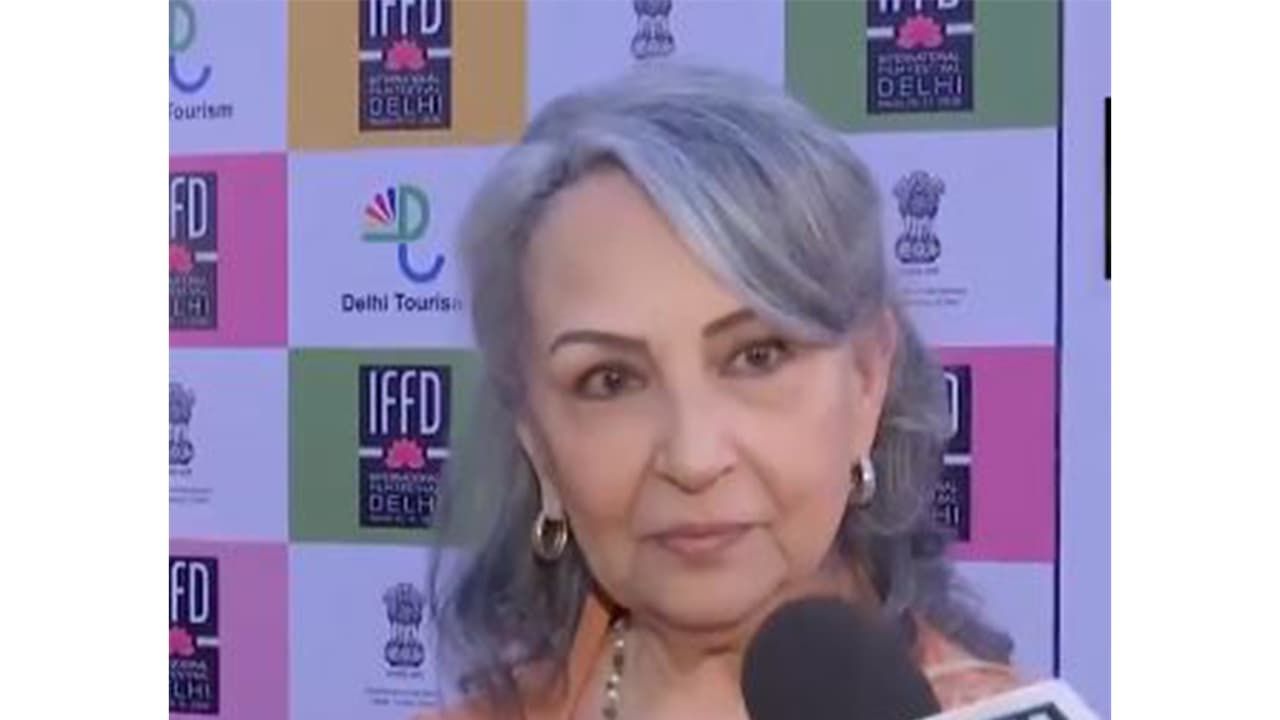 Sharmila Tagore on creative freedom with age at IFFD 2026 awards ...