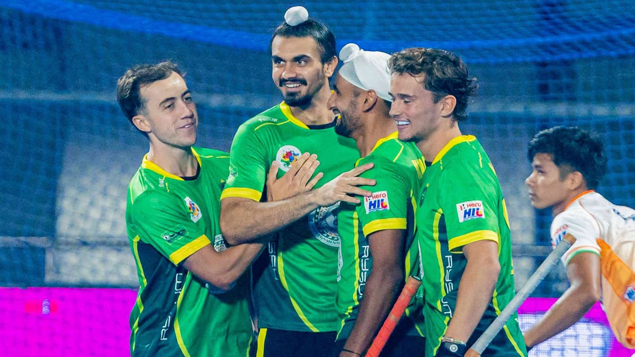 HIL 2024: Ranchi Royals beat HIL GC in shootout after 4-4 draw ...