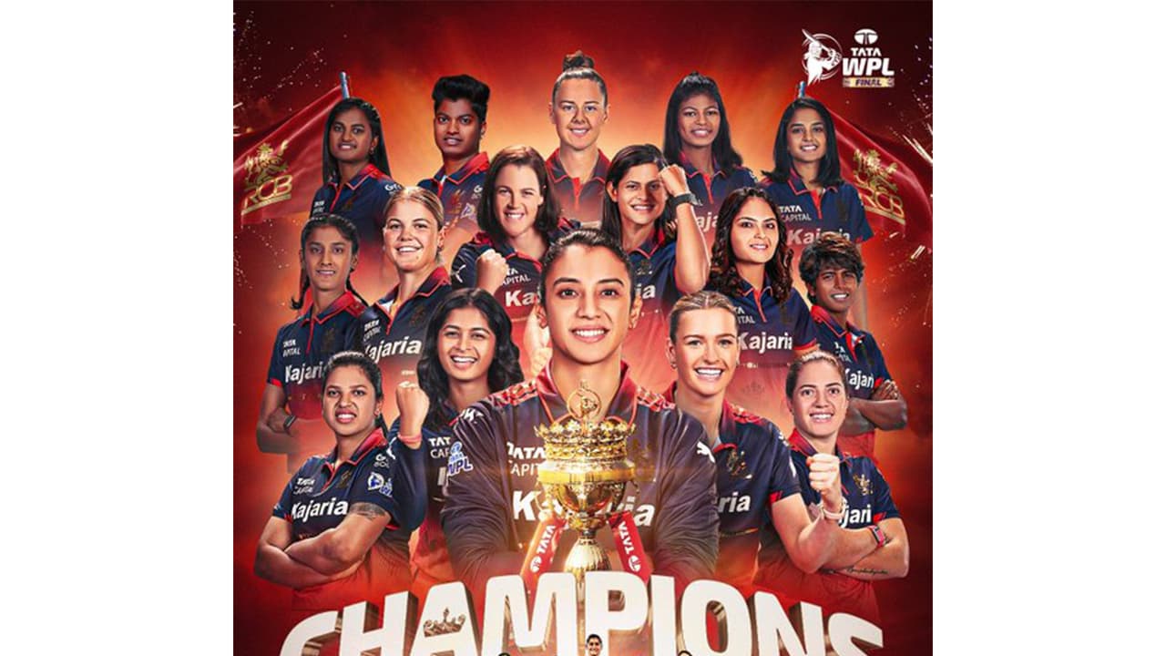 RCB completes historic double, winning IPL and WPL championships ...