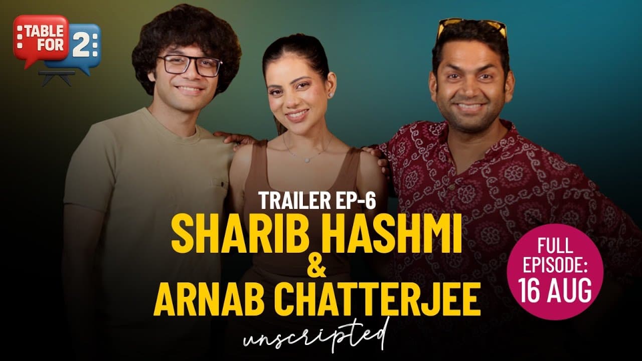 Sharib Hashmi & Arnab Chatterjee on Table For Two: Family Man 3 to ...