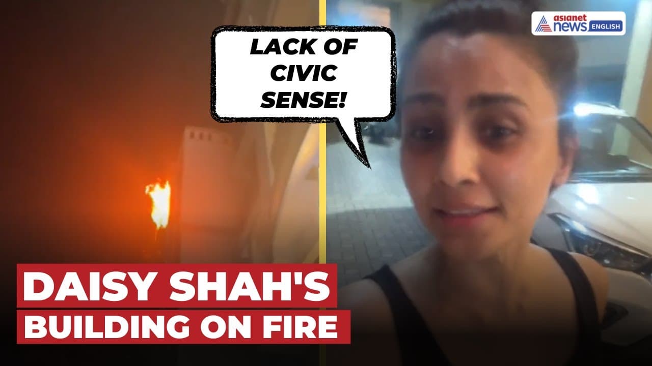 Fire Near Daisy Shah’s Mumbai Home Triggers Angry Reaction | Asianet ...
