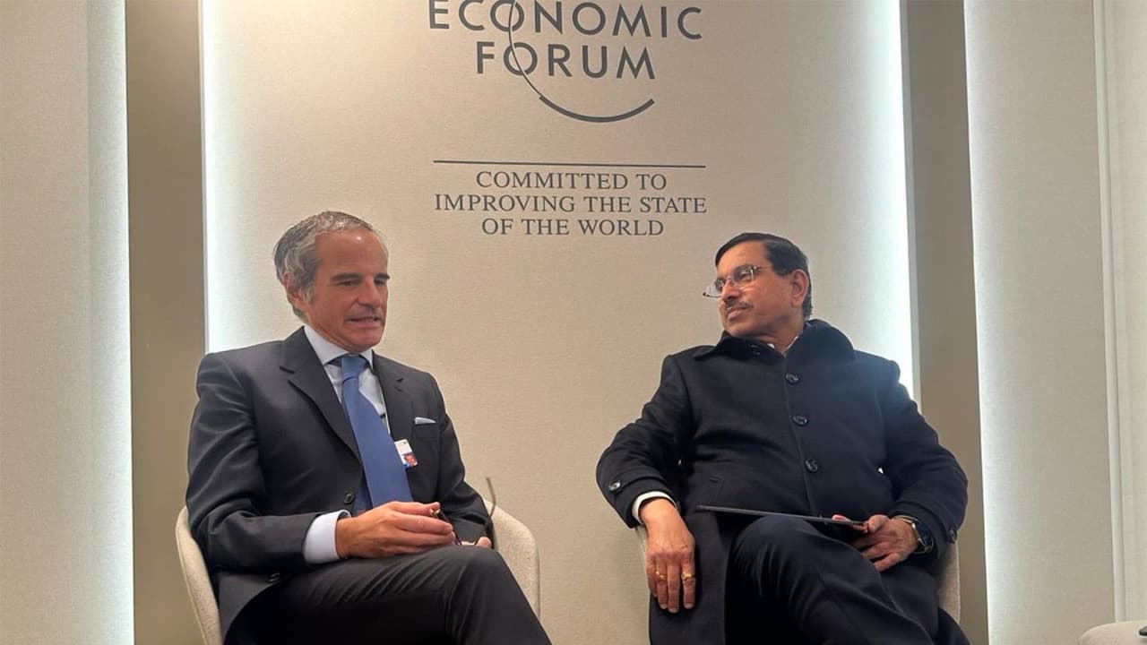 WEF 2026: India, IAEA discuss ambitious nuclear expansion plans in ...