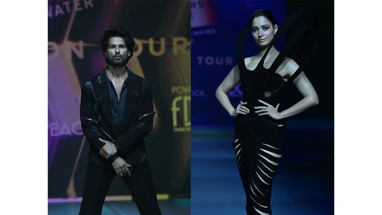 Shahid Kapoor and Tamannaah Bhatia steal the show in stunning black ...