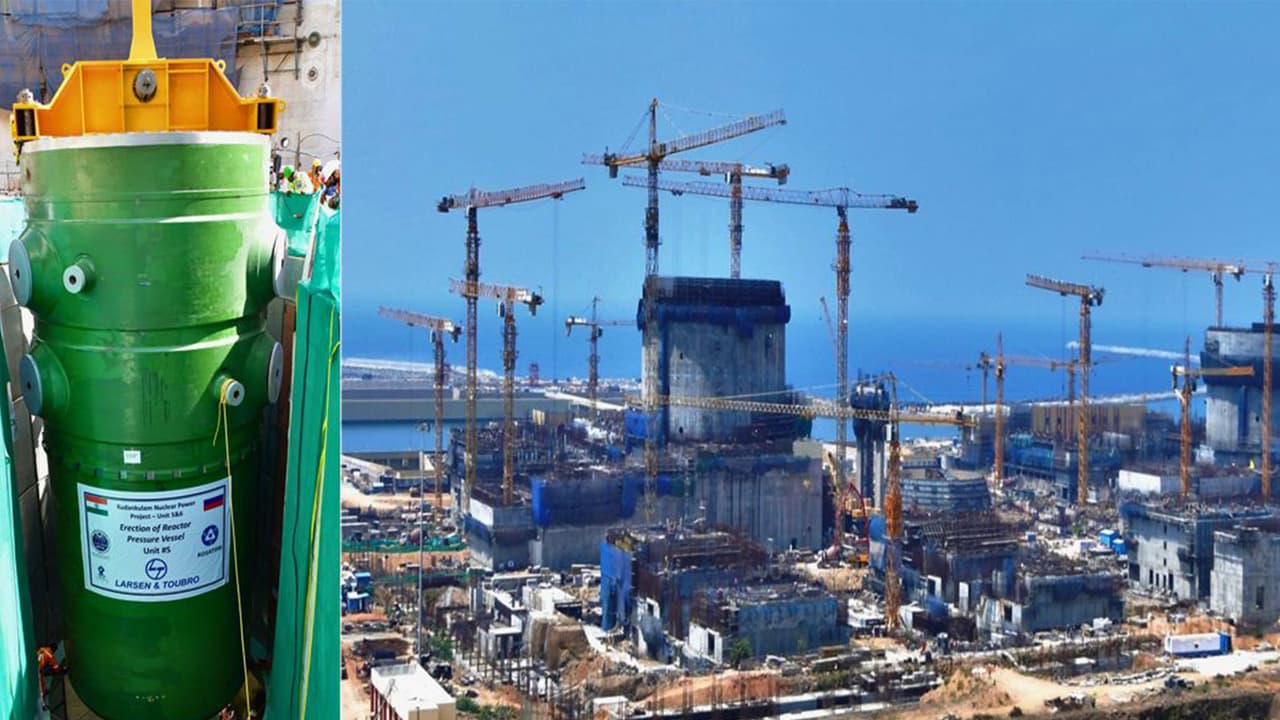 Major milestone for Kudankulam Unit-5 as reactor vessel is installed ...