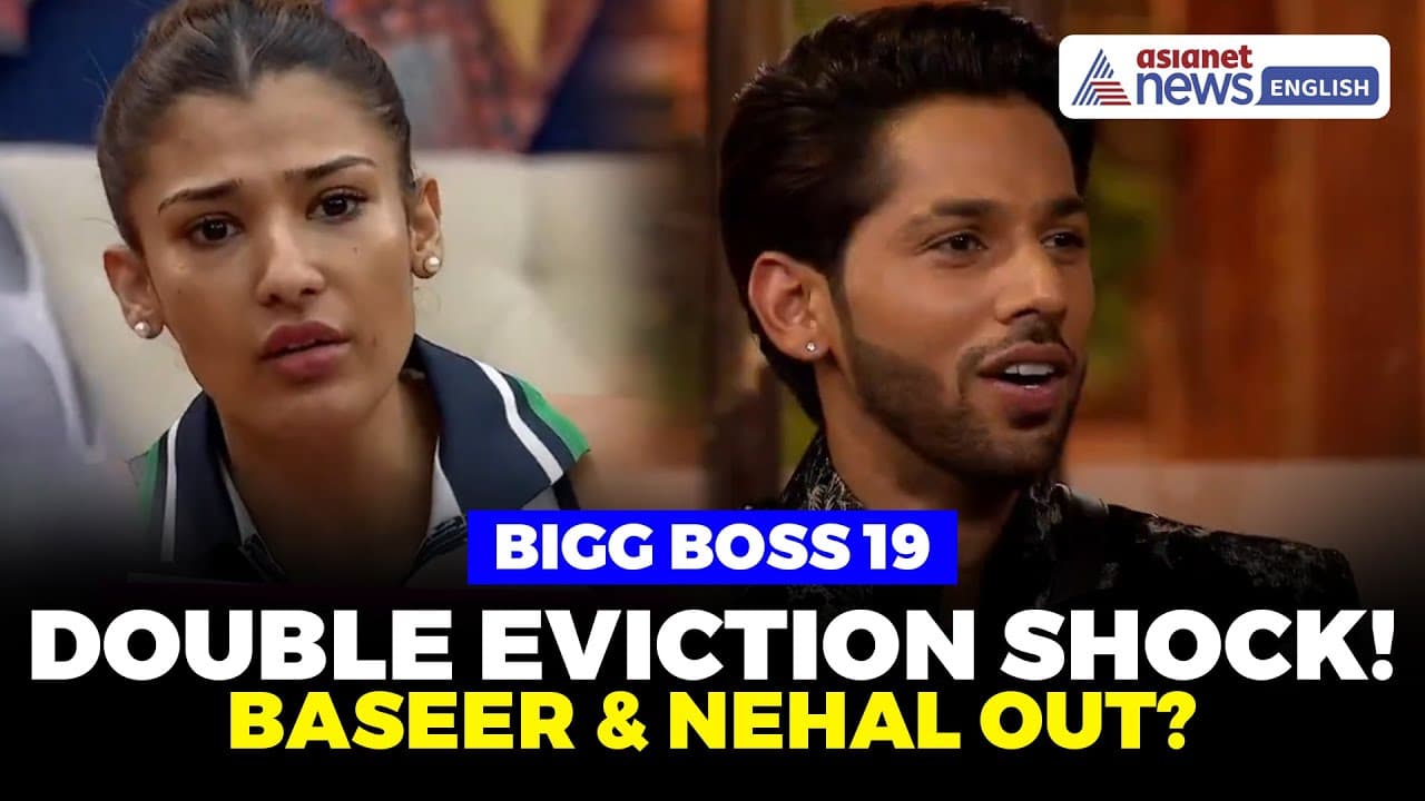 Bigg Boss 19: Baseer & Nehal Out? Double Eviction Twist in Weekend Ka ...