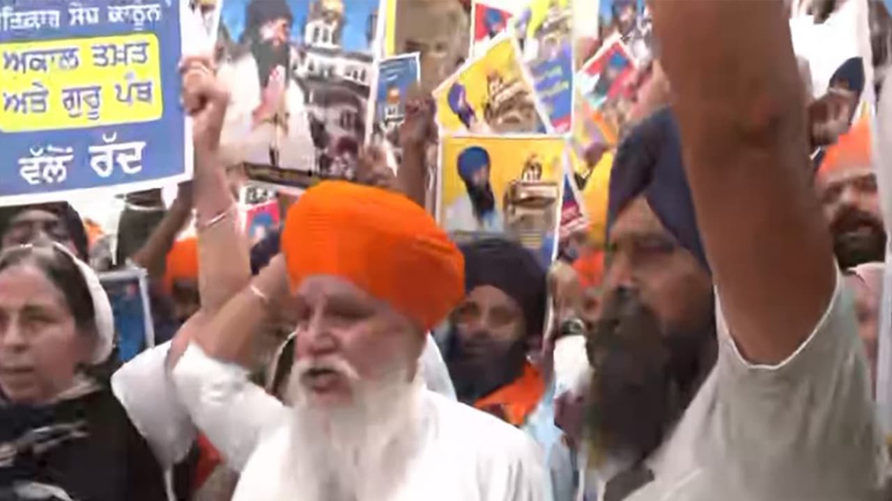Op Blue Star Anniversary: Bhindranwale posters, slogans at Golden ...