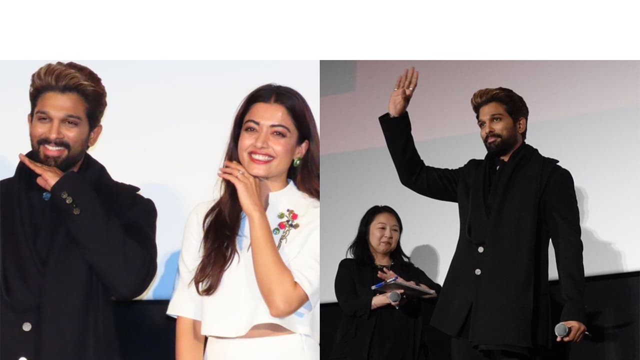 Allu Arjun stuns Tokyo fans with 'Pushpa 2' dialogue in Japanese ...