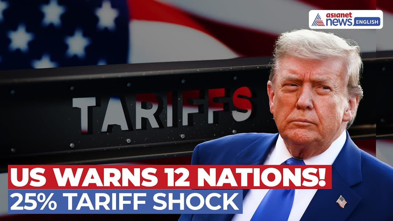 Trump's Tariff Storm: US Sends Warning Letters to 12 Nations, Hits ...