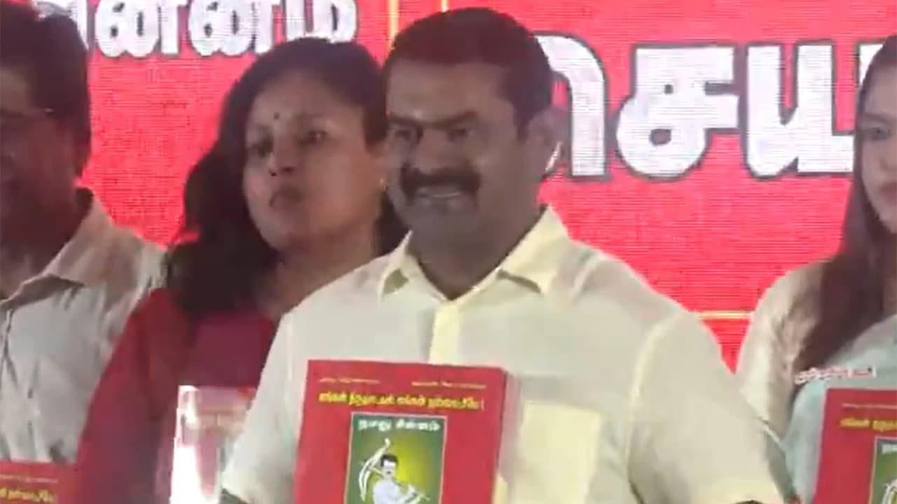 NTK unveils 2026 TN poll manifesto, Seeman calls for governance change ...