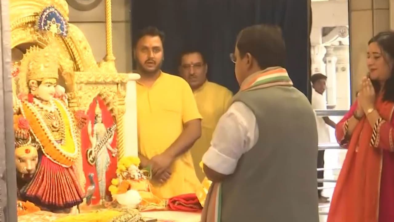 BJP's Nitin Nabin prays as Modi becomes longest-serving elected PM ...