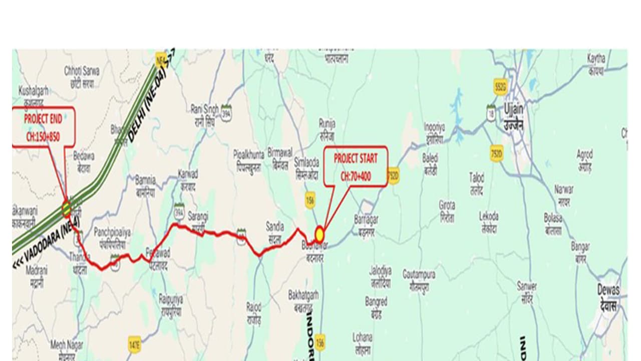 New 4-lane corridor to connect Ujjain with Delhi-Mumbai Expressway ...