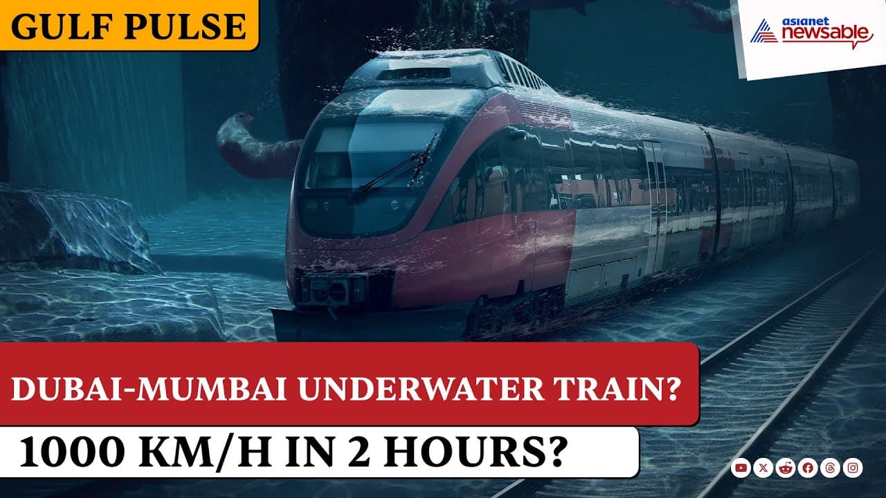 Gulf Pulse | Dubai-Mumbai Underwater Train? Reality Check on Viral ...
