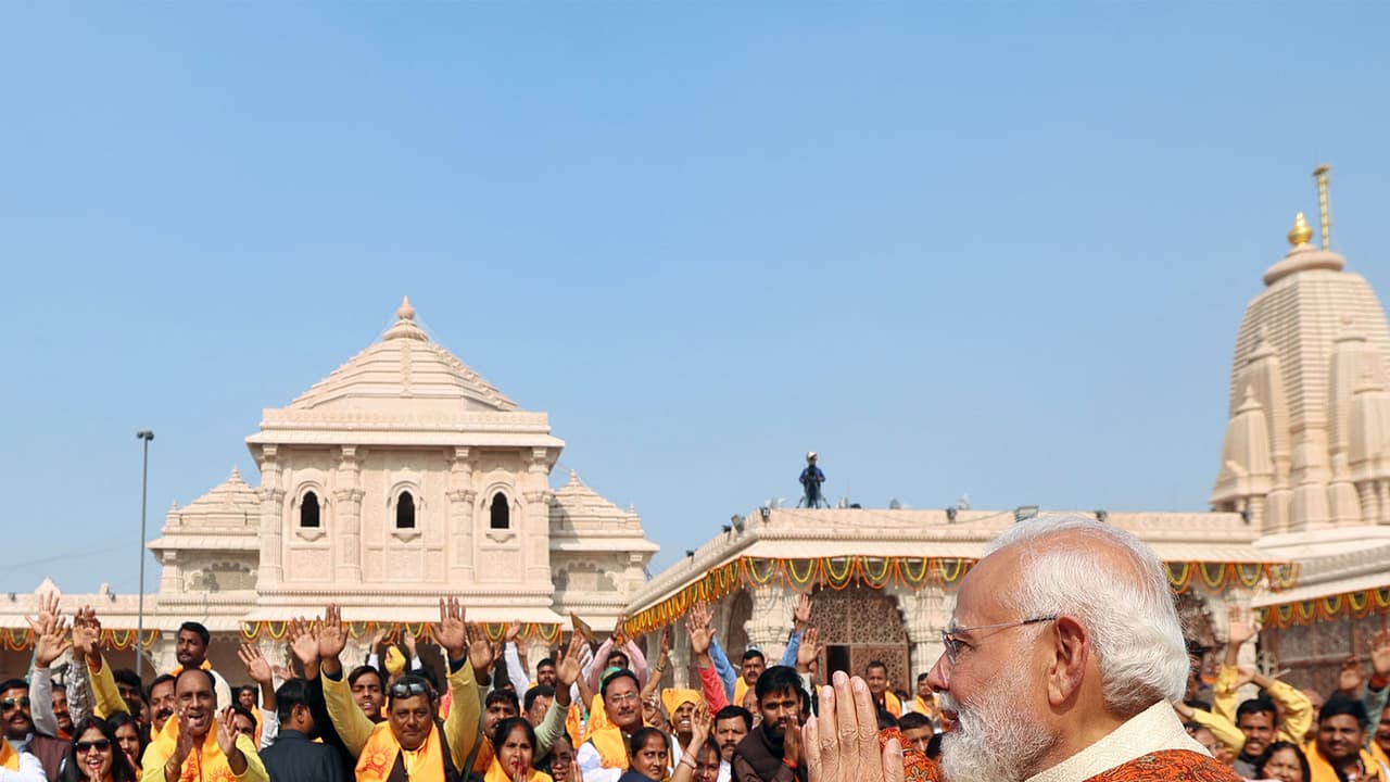 PM Modi extends greetings on 2nd anniversary of Ram Lalla Pran ...