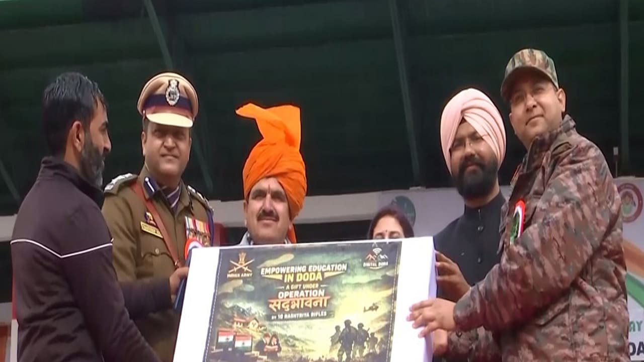 Indian Army donates computers to Doda schools on 77th Republic Day ...