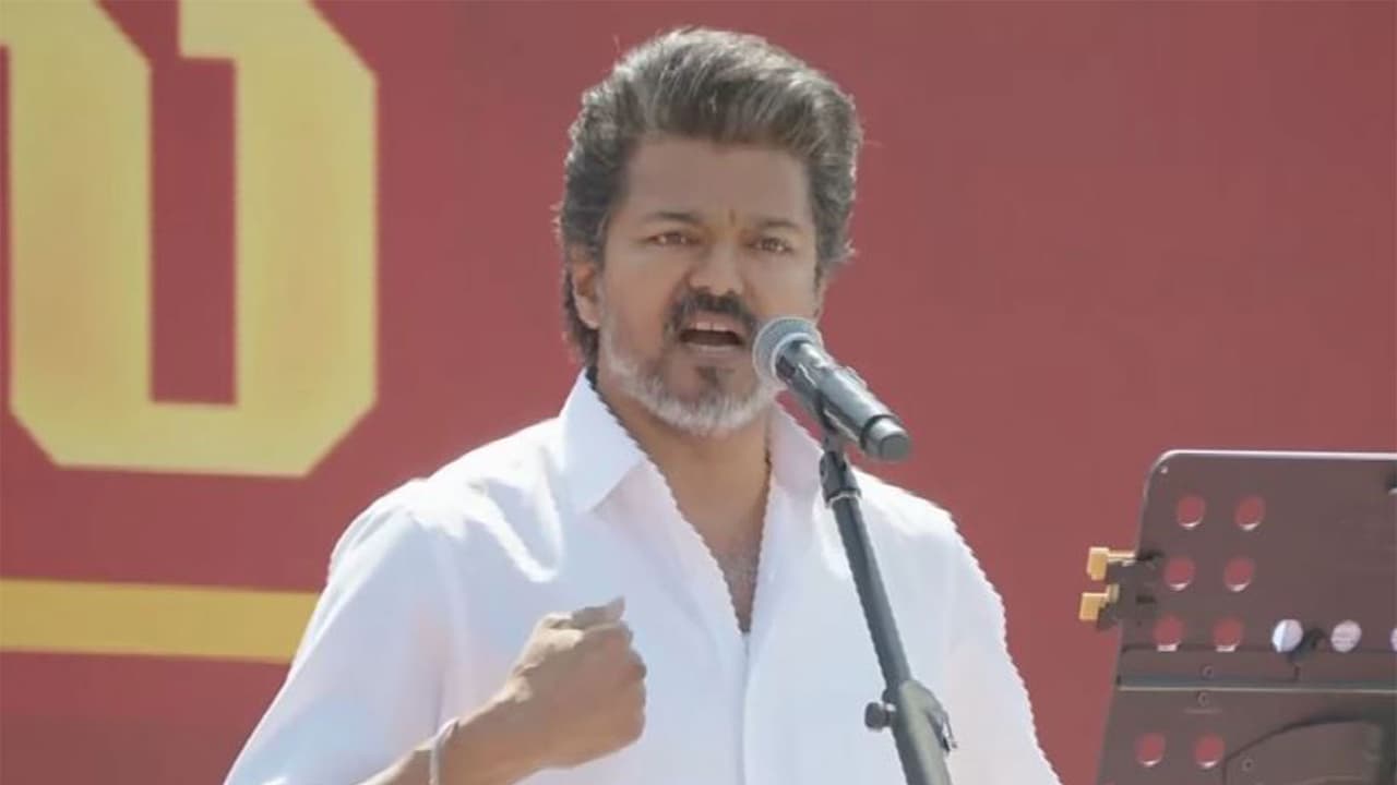 TN Assembly polls a direct contest between me and Stalin: TVK's Vijay ...