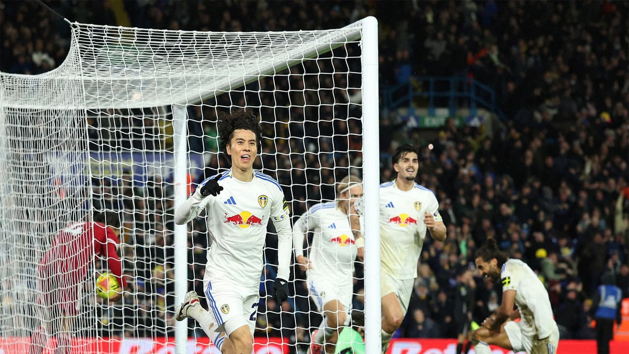 EPL 2025-26: Ao Tanaka's late goal seals dramatic 3-3 draw for Leeds ...