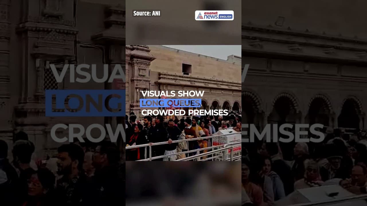 Varanasi: Kashi Vishwanath Temple Witnesses Huge Rush Ahead of New Year ...