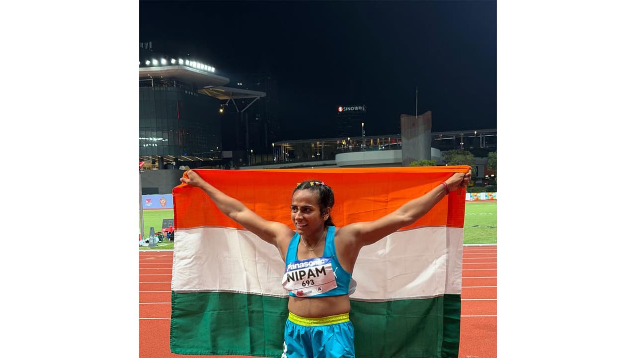 U20 Asian Athletics: Sprinter Nipam wins 100m bronze on debut | Asianet ...
