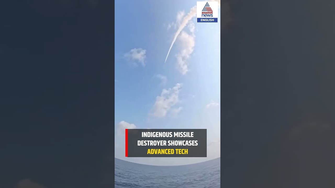 INS Surat Hits Bullseye: India Flexes Naval Power! | Asianet Newsable