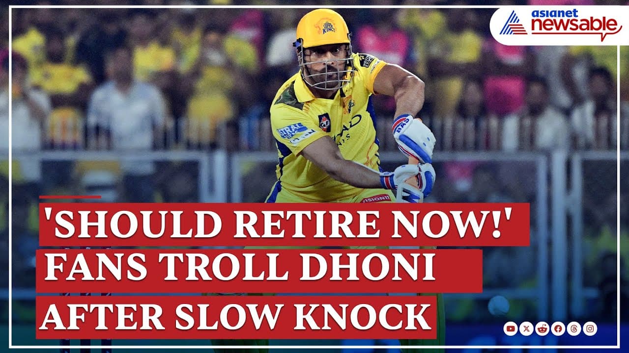 CSK vs DC Highlights: 'MS Dhoni Should Retire' Trends After Slow Knock ...