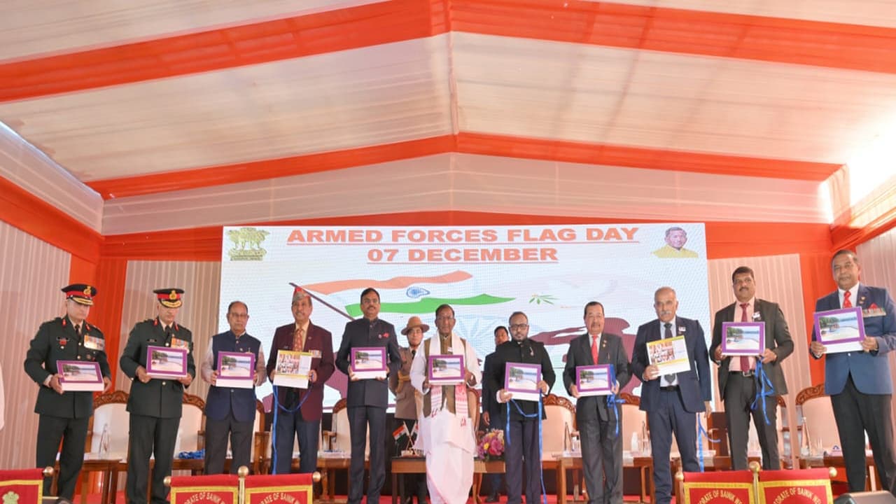Assam observes Armed Forces Flag Day, Governor Acharya pays homage ...