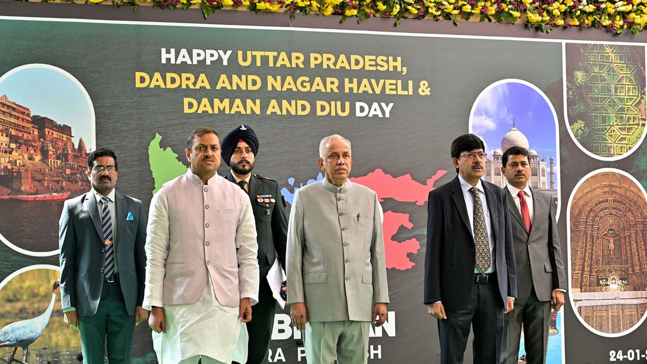 AP Governor celebrates UP, Dadra & Daman Formation Days in Vijayawada ...