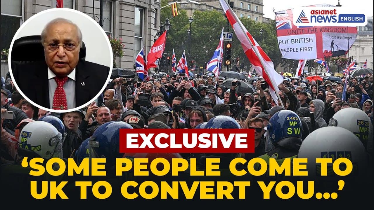 Lord Rami Ranger EXCLUSIVE On UK's Anti-Immigration Protests: 'Some ...