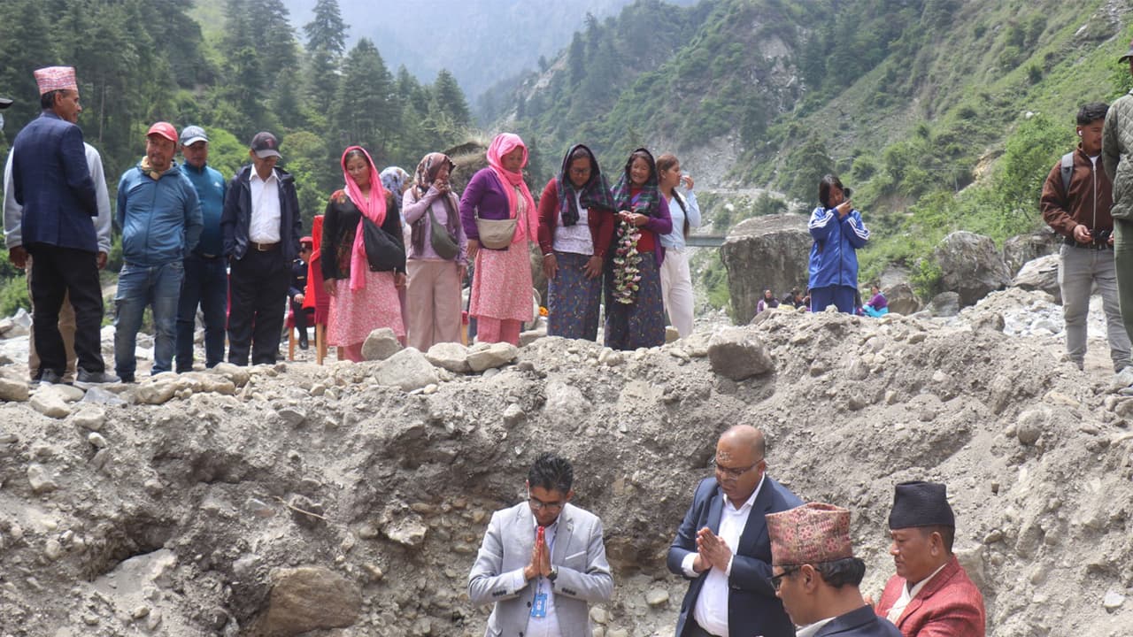 Foundation stone for Indian-aided hospital laid in Nepal's Manang ...