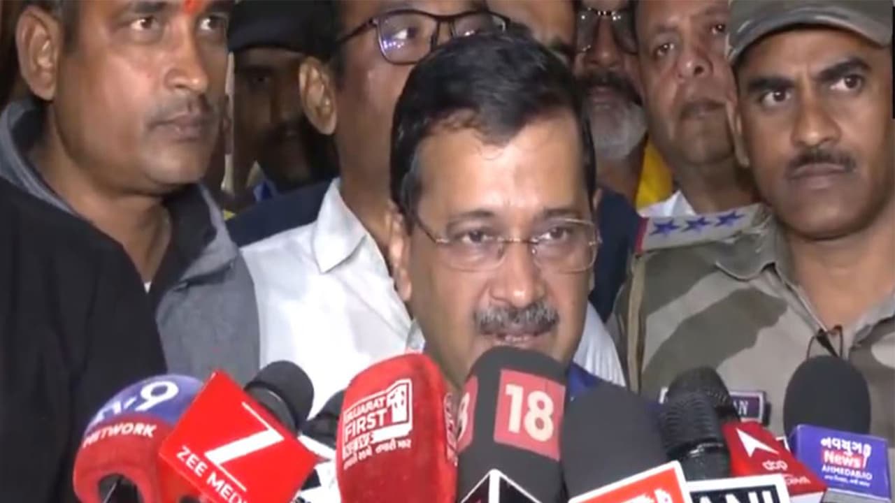 BMC polls show people are against BJP, says Arvind Kejriwal in Gujarat ...