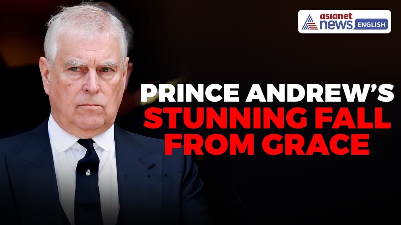 The Fall of Prince Andrew: From Royalty to Stripped Titles | Asianet ...