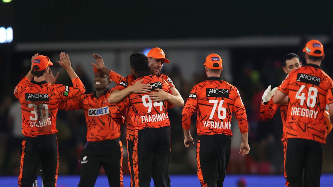 SA20 Final: Breetzke, Stubbs guide Sunrisers to third title victory ...