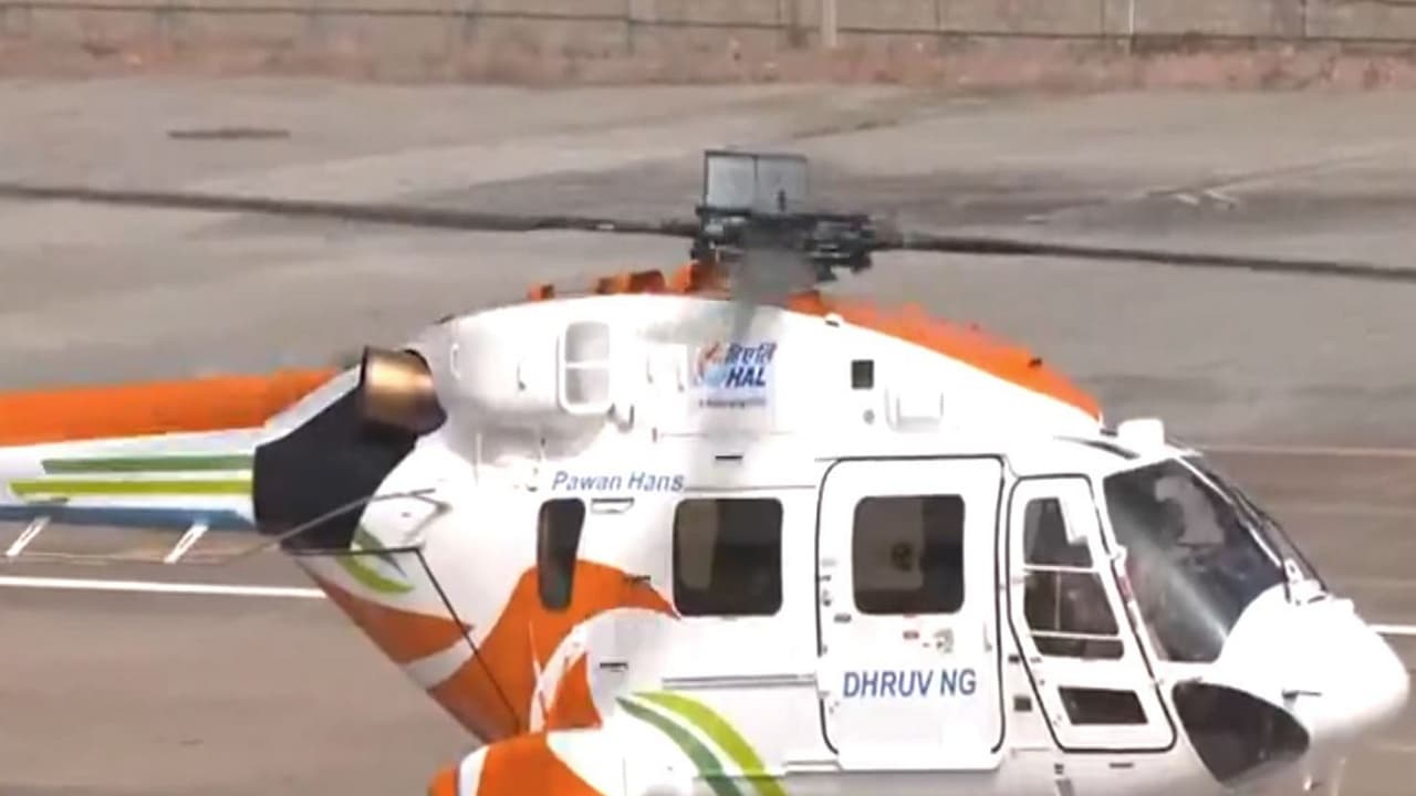 Union Minister Naidu inaugurates HAL's next-gen DHRUV-NG helicopter ...