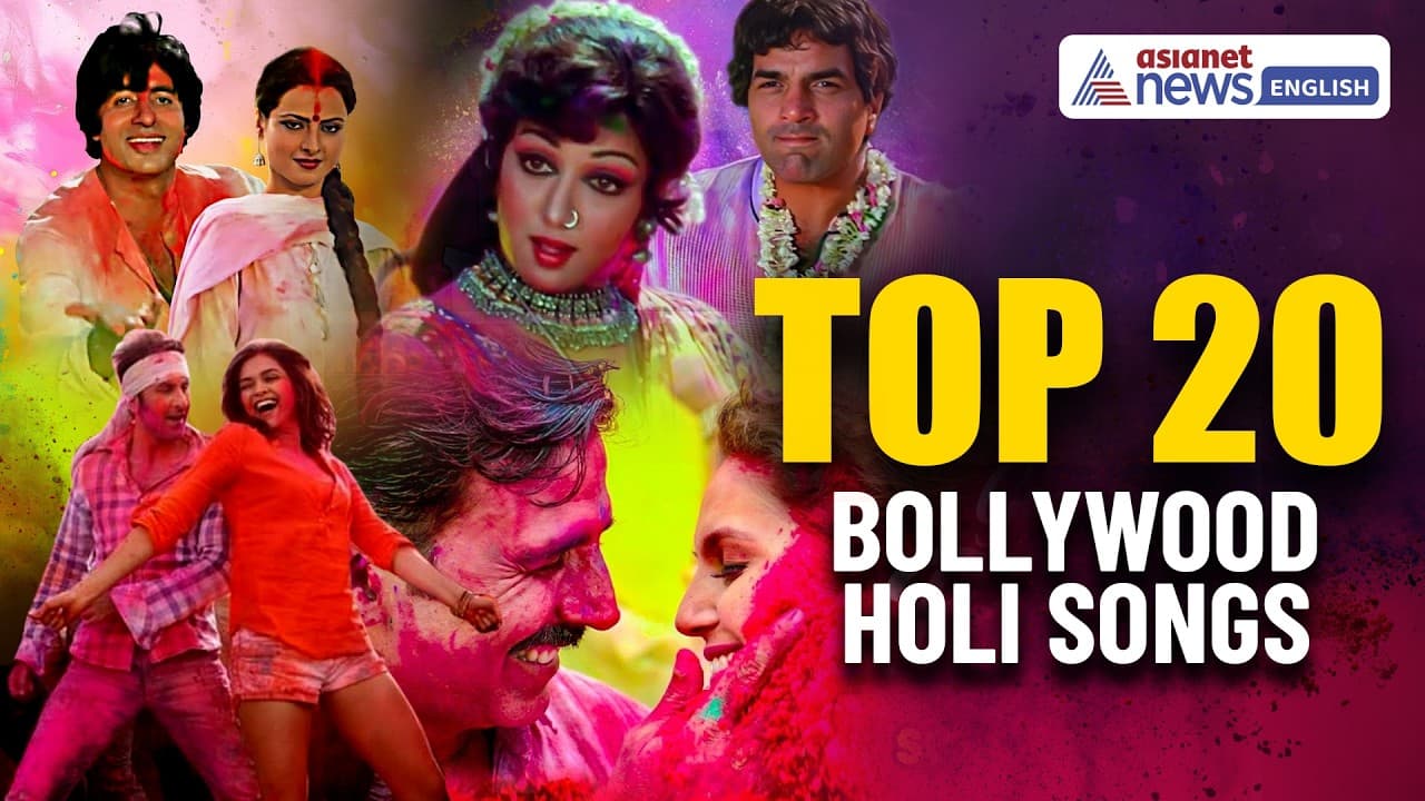 Top 20 Bollywood Holi Songs to Blast Colourful Festival | Ranbir Kapoor ...