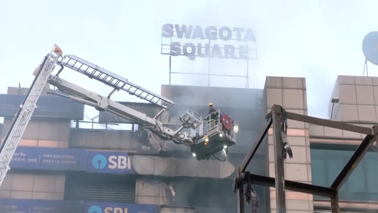 Guwahati: Massive fire at Sohum Emporia on GS Road; no casualties ...