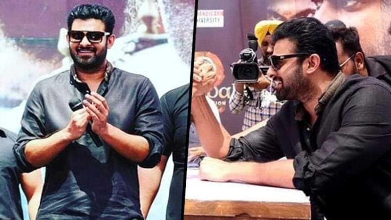 When Prabhas visited Chandigarh to celebrate Baisakhi with college ...