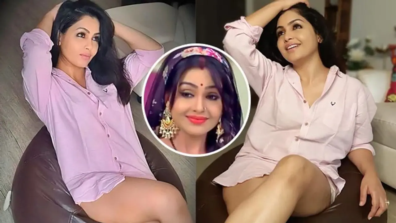 साड़ी में जितनी शर्मीली रियल लाइफ में उतनी ही बोल्ड हैं अंगूरी भाभी, जानें कैसे मिला भाबीजी घर ...