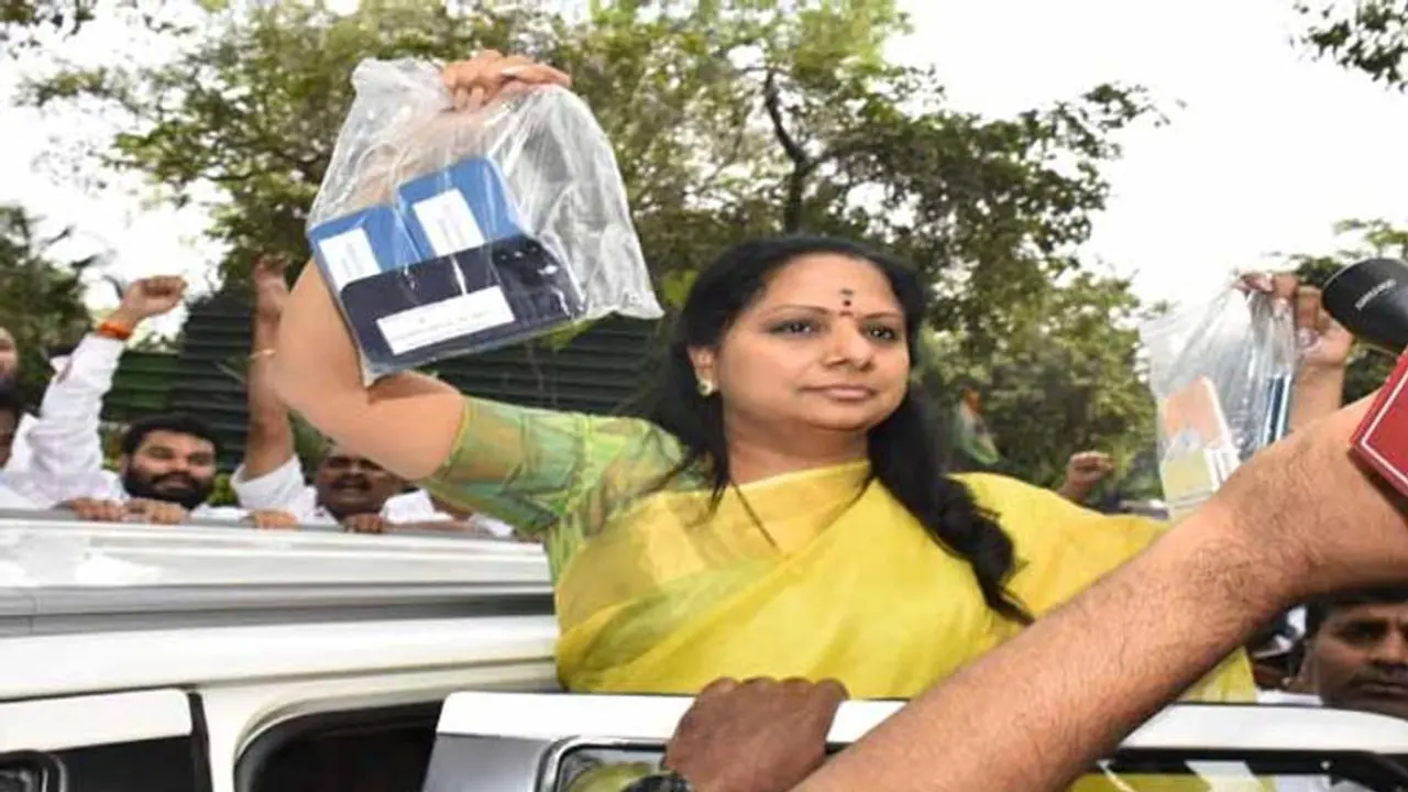 Delhi excise policy case: BRS MLC K Kavitha submits all phones after ED claimed she destroyed ...