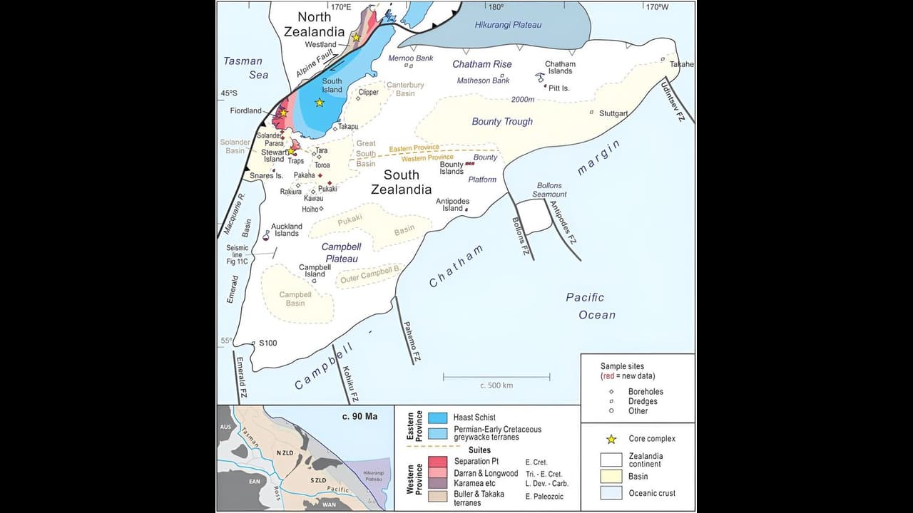 Geological revelation! Zealandia, Earth's 8th 'continent', discovered ...