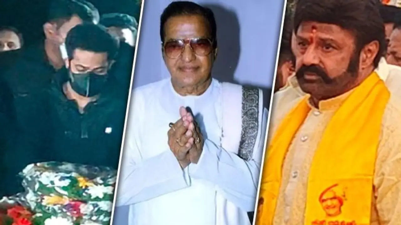 NT Rama Rao's death anniversary: Jr NTR, Nandamuri Balakrishna, Kalyan Ram and more visit NTR ...