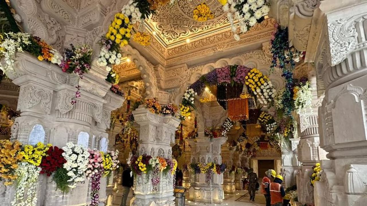 Ayodhya Ram Temple Exclusive Pictures : விழாக்கோலம் கொண்ட அயோத்தி ...