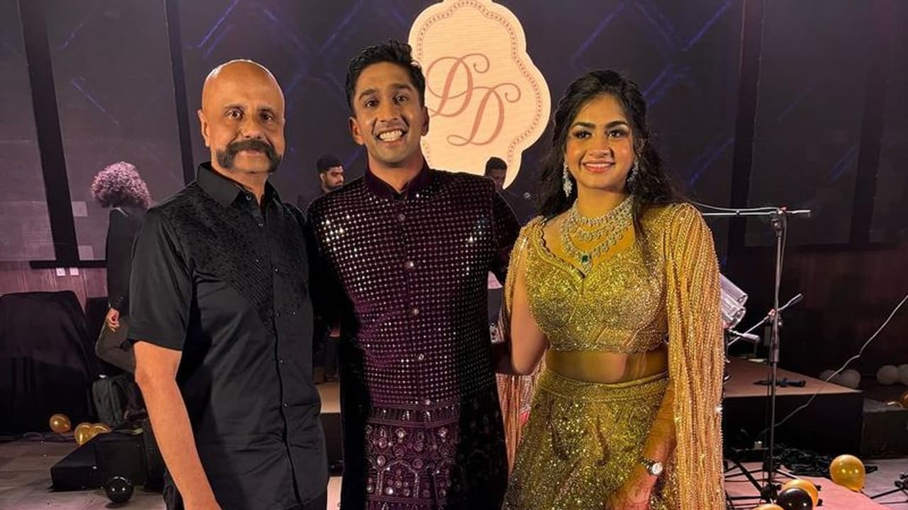 Anitha Vijayakumar Daughter Diya Wedding Party: விஜயகுமார் பேத்தி ...
