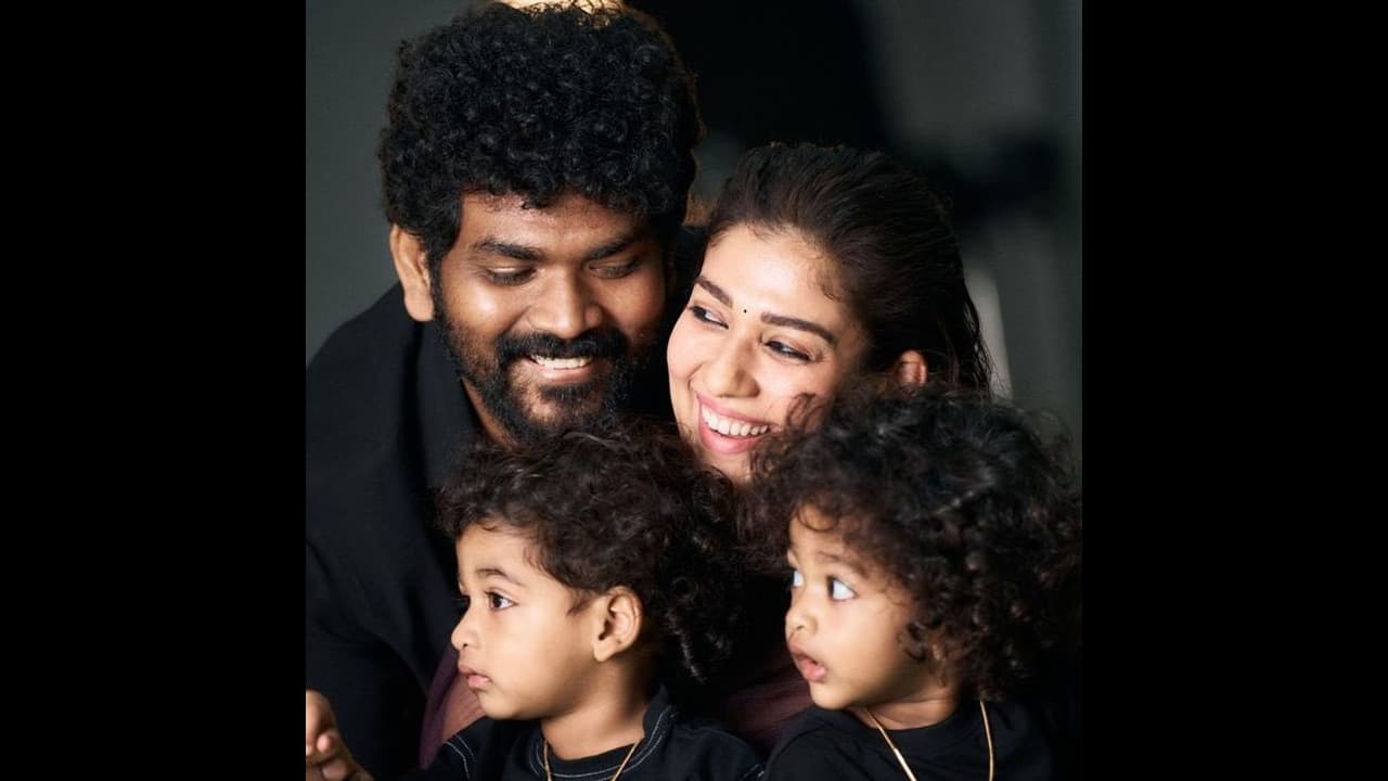 Nayanthara tells in the ear when her Twins baby is sleeping : உயிர் ...